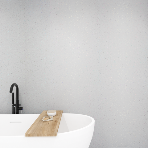 Premium Grey Sparkle Gloss Shower Wall Panel – 1M x 2.4M – Panel World